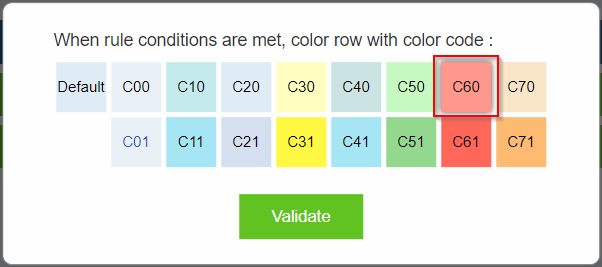 Coloring ALV columns or single cells or rows