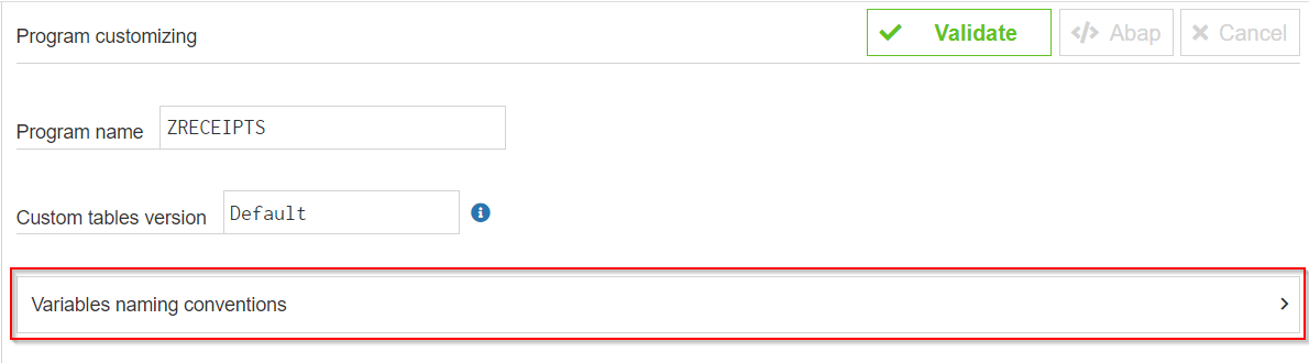 Define your naming conventions